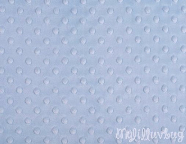 Minky Fabric by the Yard Dusty Blue Minky Dimple Fabric - Etsy