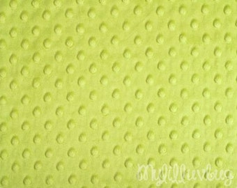 Green Minky Fabric | Etsy