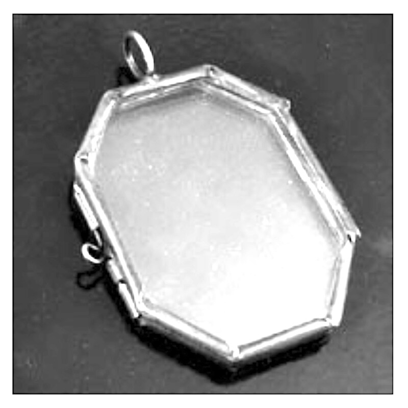 Glass Frame Locket - Etsy