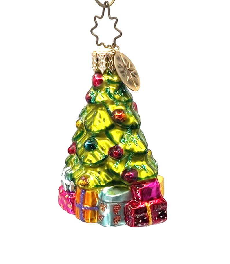 Christopher Radko Trees & Pinecones Giving Tree Little Gem Christmas ...