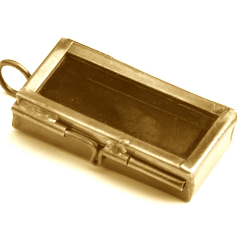 Shadow Box Locket - Etsy