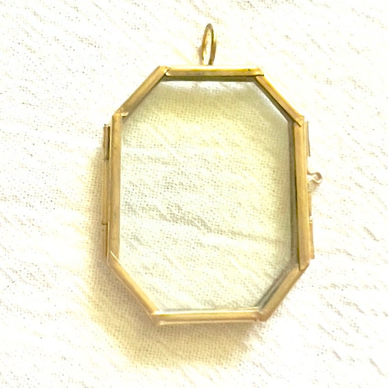Glass Frame Locket - Etsy