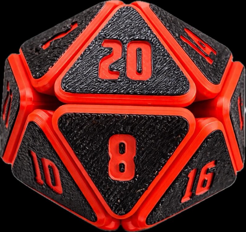 Squishy Fidget D20 Dice - Etsy