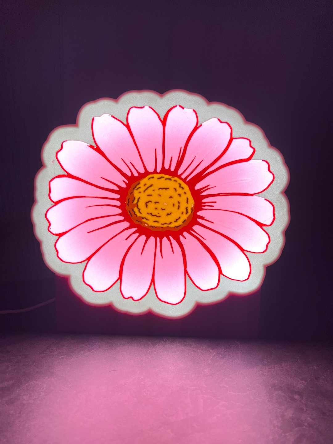 Custom 3D Printed LED Light Box Sign | Personalized Business Logo Sign ...