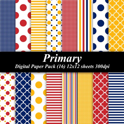 Happy Daisy Digital Paper Pattern Pack Instant Download Flower | Etsy