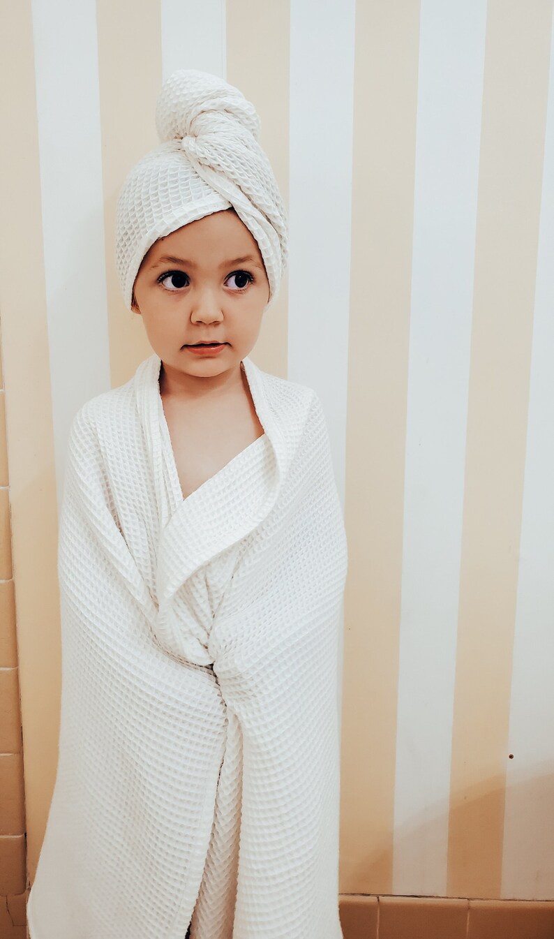 Infant & Toddler Waffle Weave Bath Towel | Natural Baby Gifts by Tykes ...