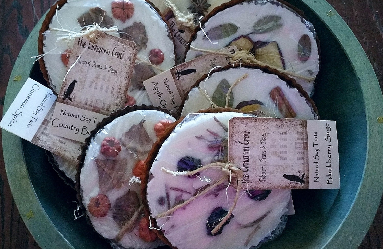 Jumbo Sox Wax Tarts in Rusty Tin - Etsy