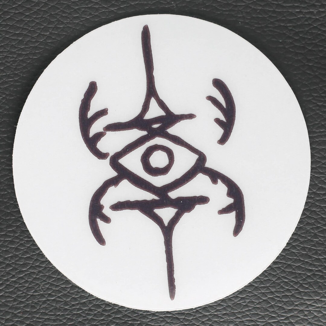 Abaddon's Sigil 3" Clear Static Window Cling, Removable and Reusable - Etsy