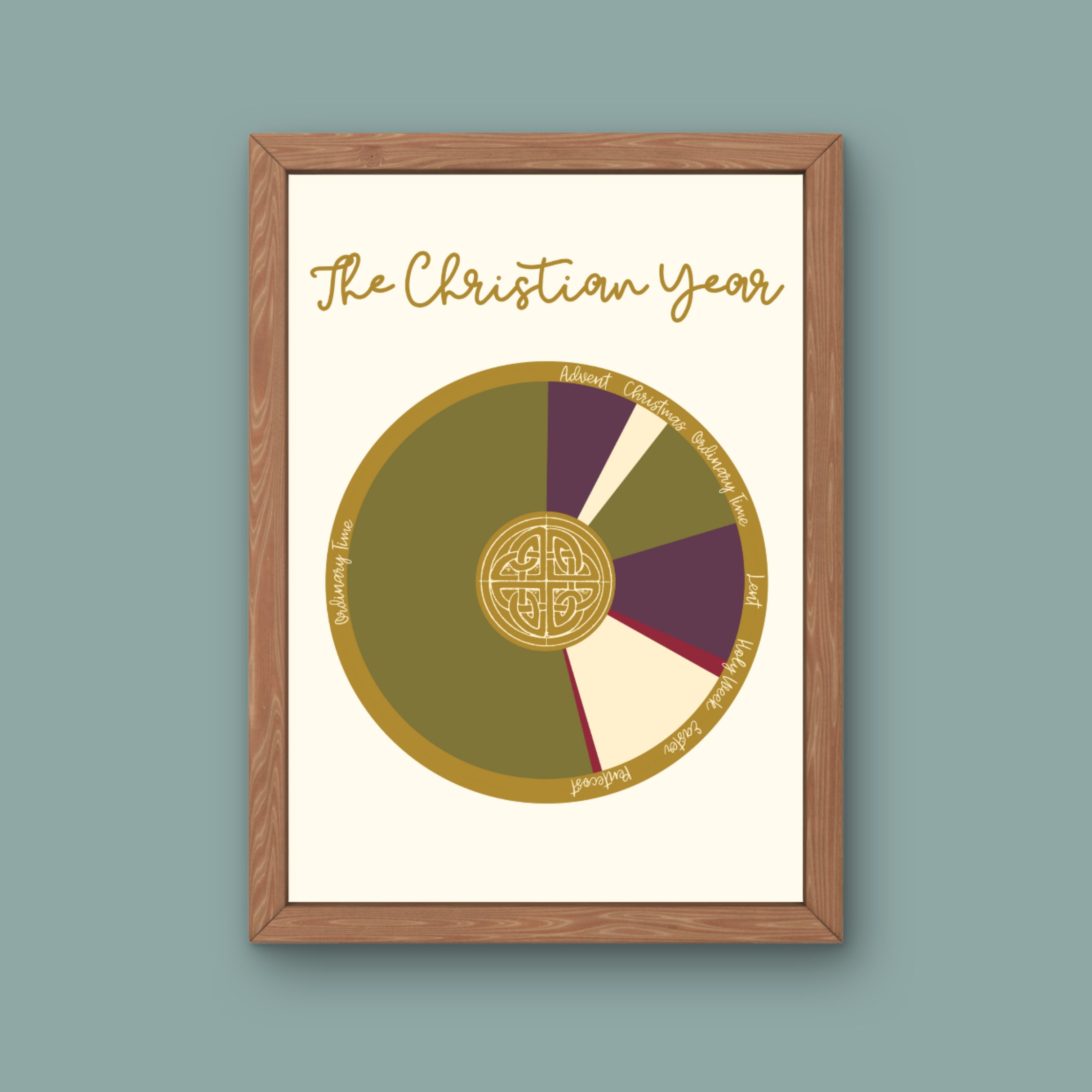 Church Year Calendar Printable - Etsy