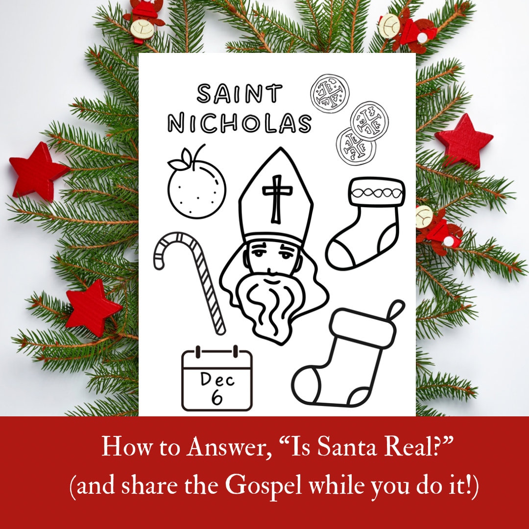 Saint Nicholas Coloring Book - Etsy