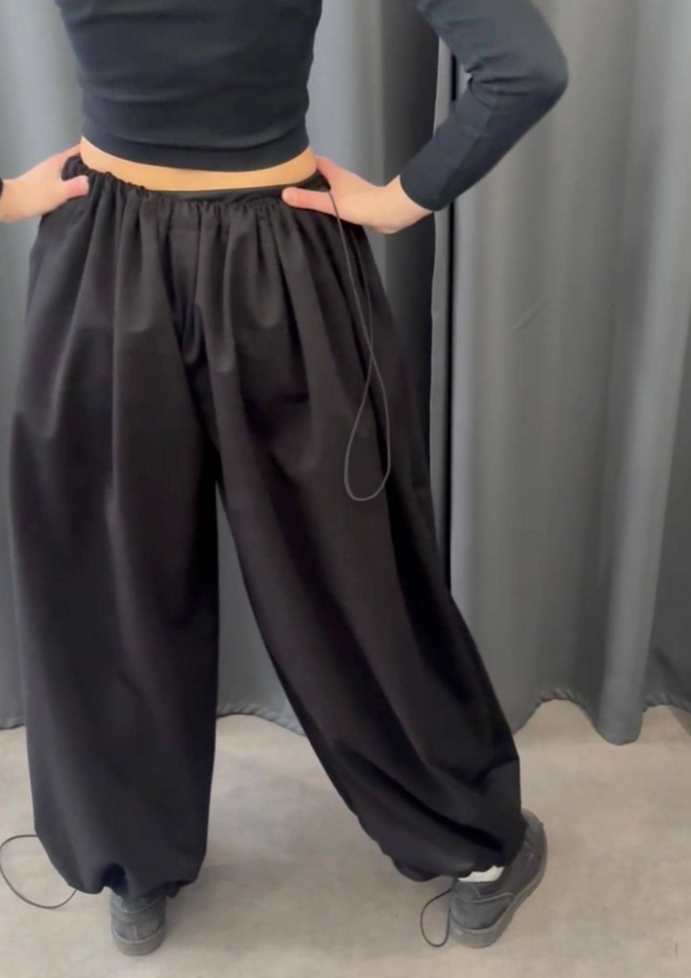 Bubble Pants Sewing Pattern PDF – Voluminous Balloon Trousers, Beginner ...