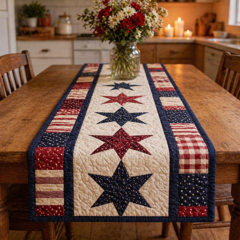 Vintage July 4 Tablecloth - Etsy