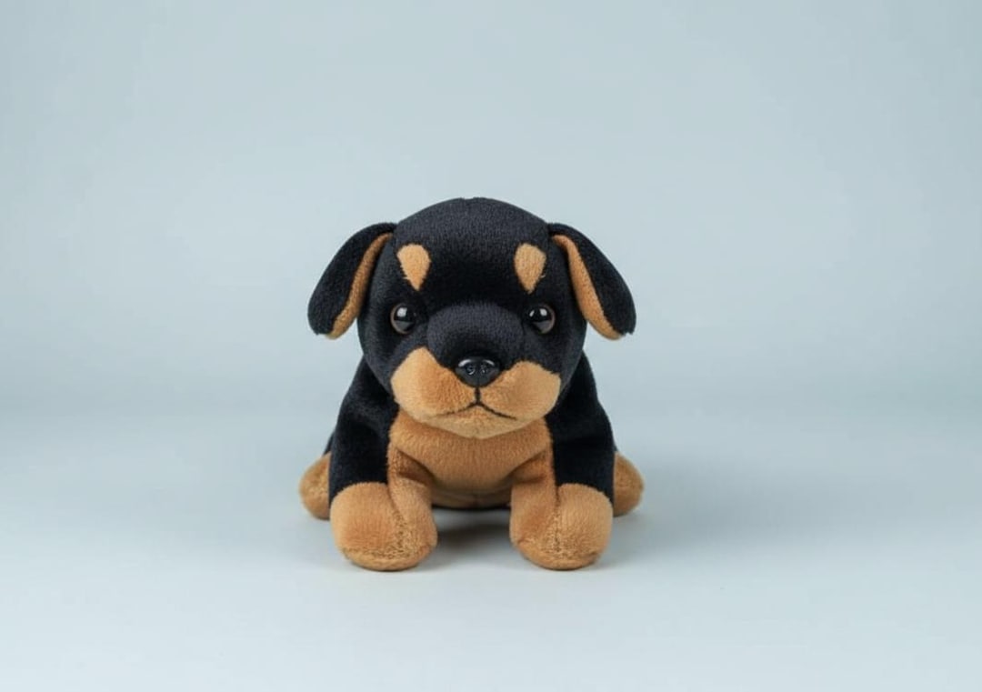 Realistic 8" Doberman Plush, Ultra-soft Stuffed Animal - Etsy