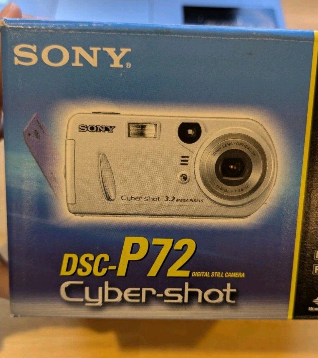 SONY Cyber-shot DSC-P72- 3x Zoom Digitalcamera Y2K Digicam - Etsy