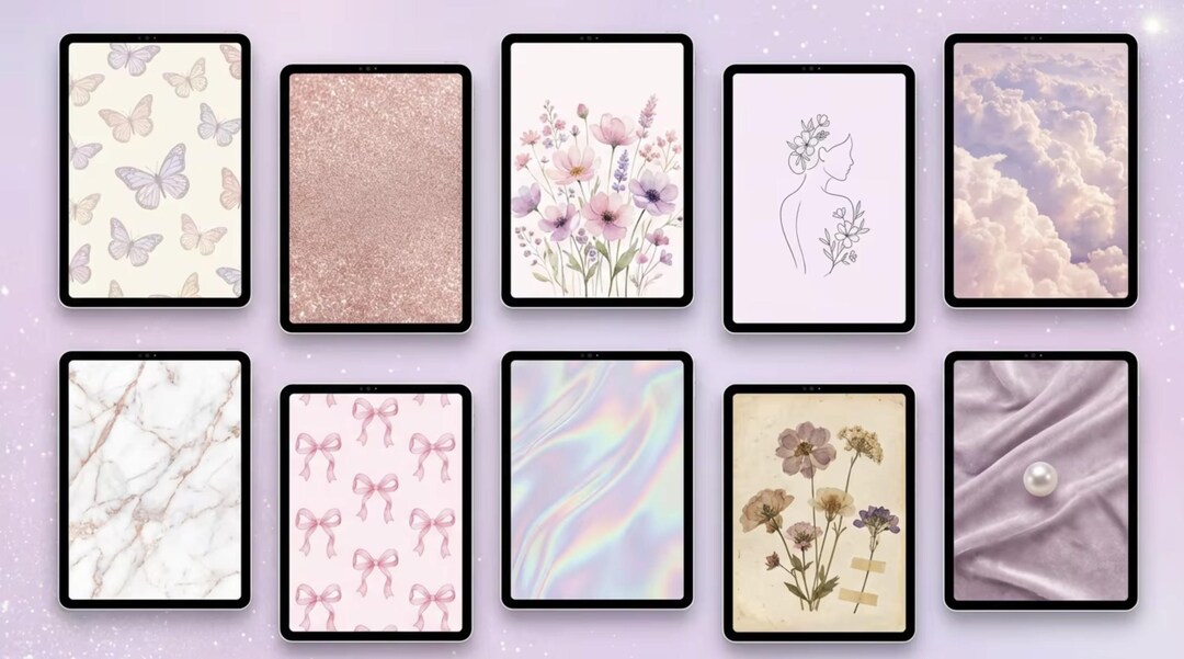 IPad Wallpaper Collection, Girly Design, Simple Tablet Background ...