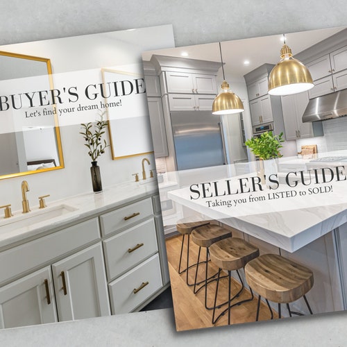 Real Estate Home Buyer and Seller Guide Templates BUNDLE - Etsy