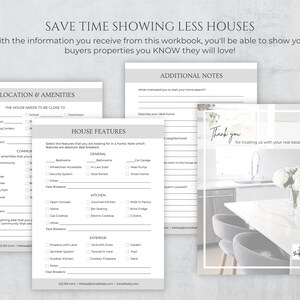Buyer & Seller Questionnaire Real Estate, Agent Questionnaire, Buyer ...