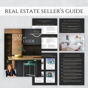Prelisting Presentation, Real Estate Sellers Guide, Pre Listing Packet ...