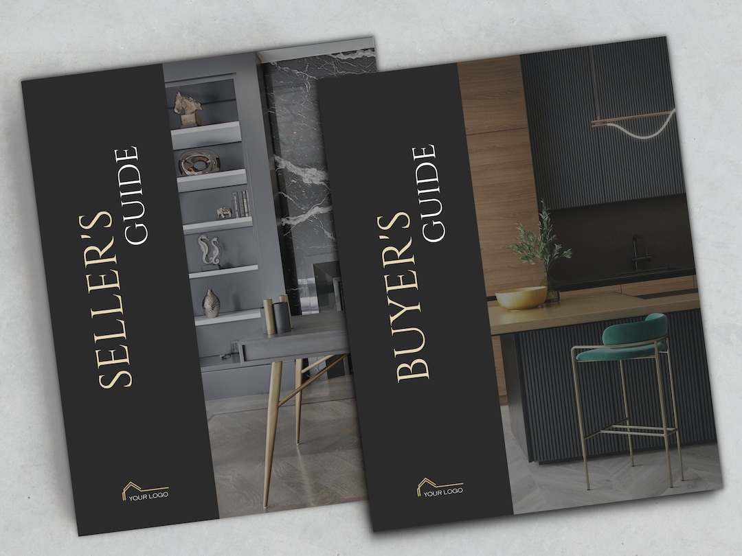Luxury Seller Guide and Buyer Guide Bundle, Real Estate Templates Buyer ...