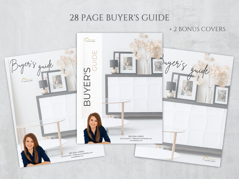Real Estate Buyer Packet Buyers Guide Real Estate Marketing - Etsy