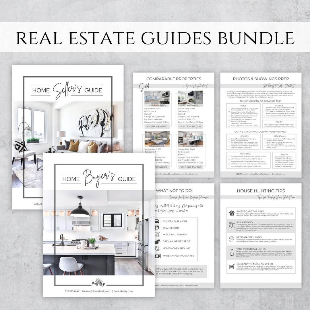 Listing Presentation & Buyer Presentation, Real Estate Templates ...