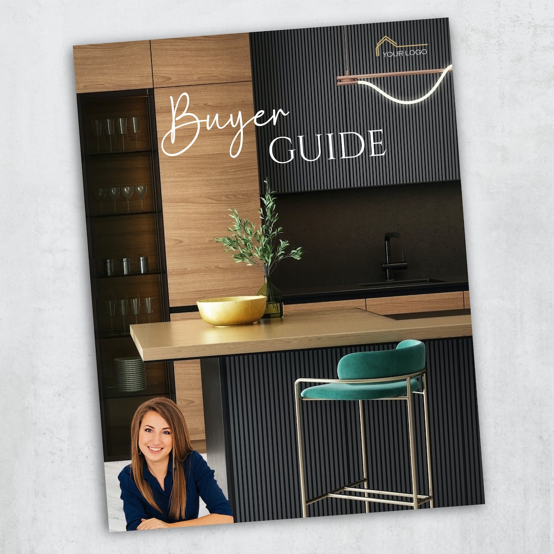 Real Estate Home Buyer Guide, Real Estate Canva Template, Buyer ...