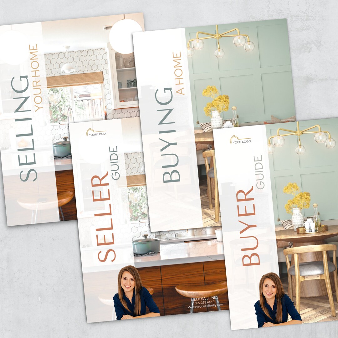 Realtor Buyer Packet & Seller Packet, Seller Guide and Buyer Guide Real ...