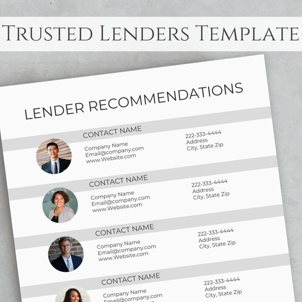 Realtor Referral - Etsy