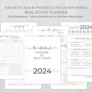 Goal Chart, Real Estate Goal Sheet, Realtor Success Tracker, Real ...