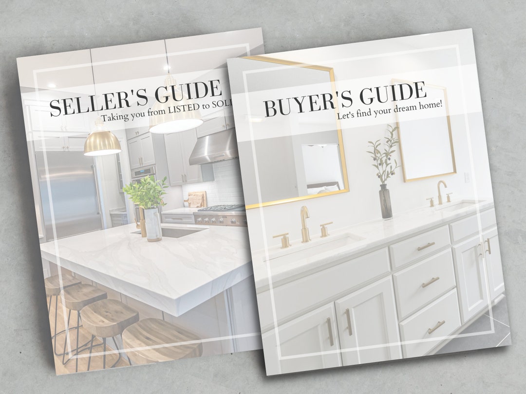 Real Estate Buyer Packet & Seller Packet Bundle, New Client Realtor ...