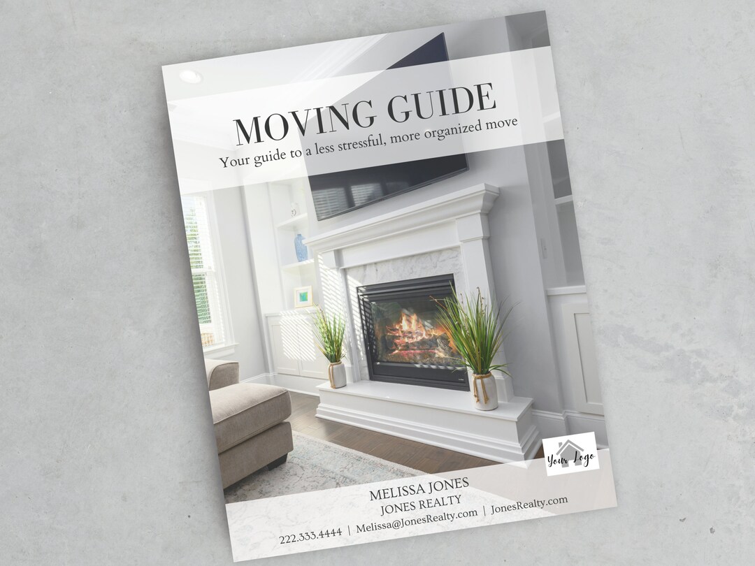Moving Guide for Buyers & Sellers, Moving Checklist, Moving Planner ...