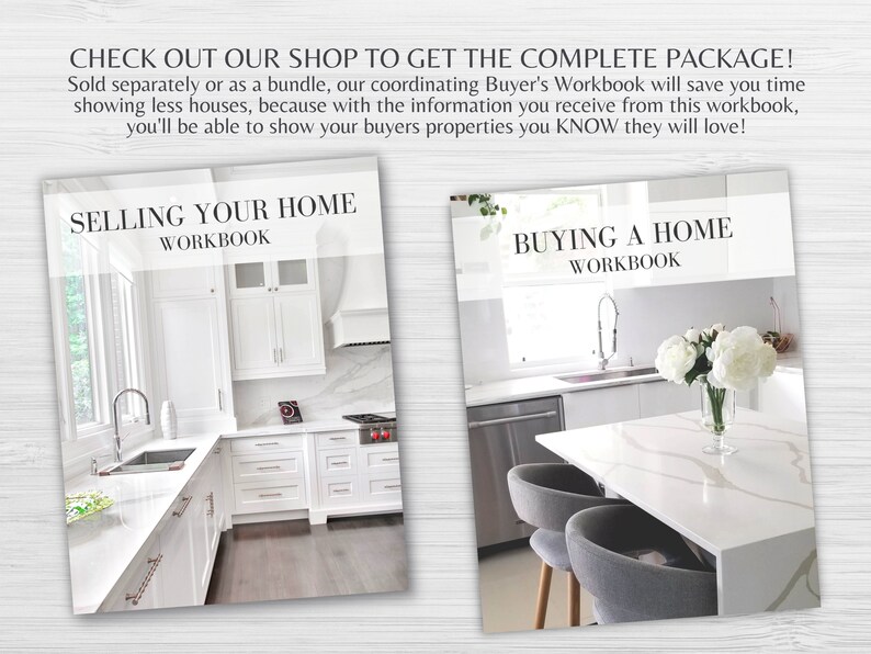 Real Estate Seller Questionnaire Pre-listing Workbook PDF & - Etsy