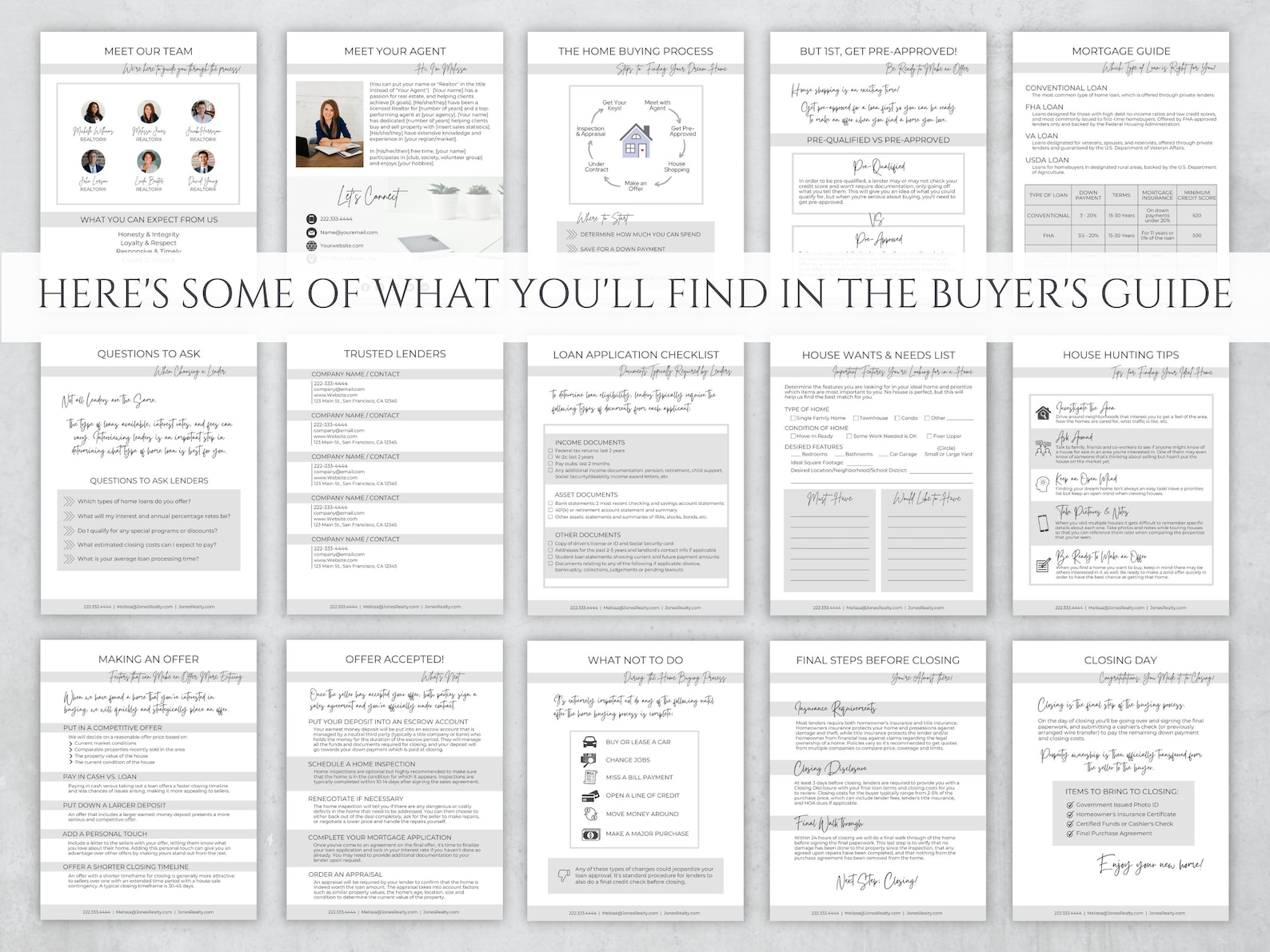 Seller Guide and Buyer Guide, Real Estate Buyer Presentation and ...