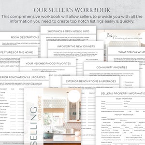 Realtor Buyer Packet & Seller Packet, Seller Guide and Buyer Guide Real ...