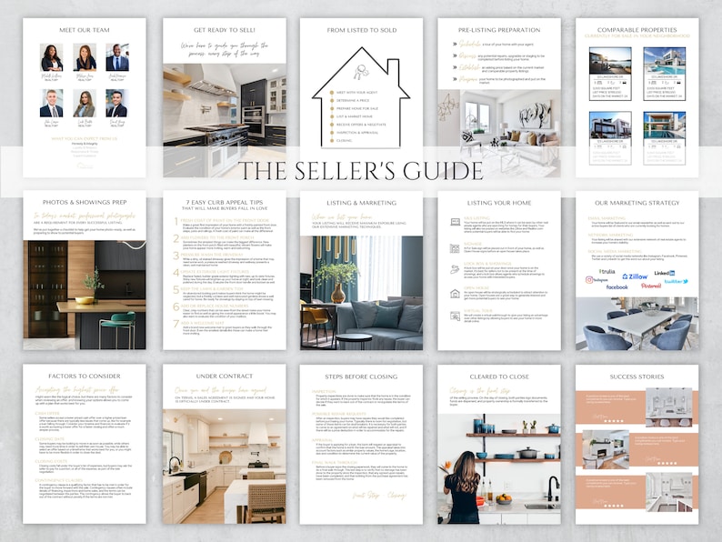 Real Estate Seller Presentation and Buyer Presentation - Etsy