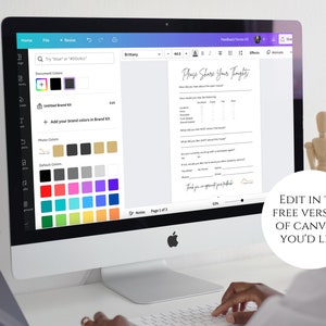 Feedback Form, Real Estate Open House Feedback Questionnaire Sheet ...