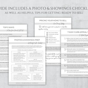 Seller Presentation Packet, Real Estate Marketing Template Sellers ...