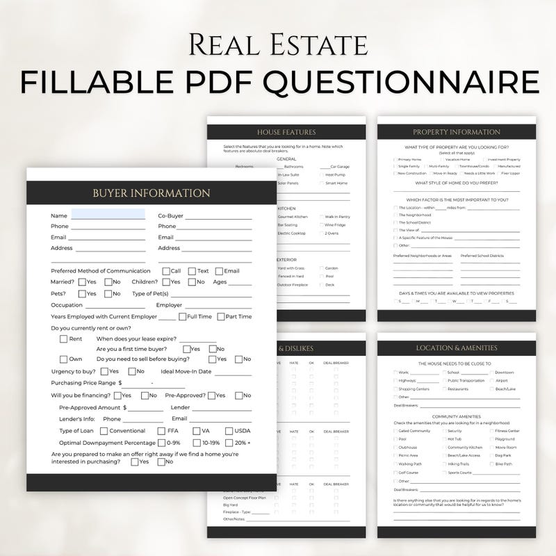 RealEstateEssentials - Etsy