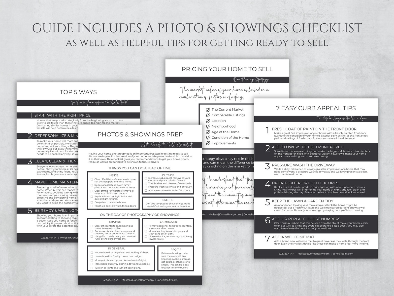 Listing Presentation for Real Estate, Sellers Guide, Real Estate ...