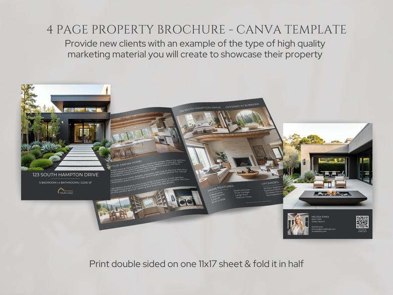 Listing Presentation Box Templates, Real Estate Pre-listing Kit, Luxury ...