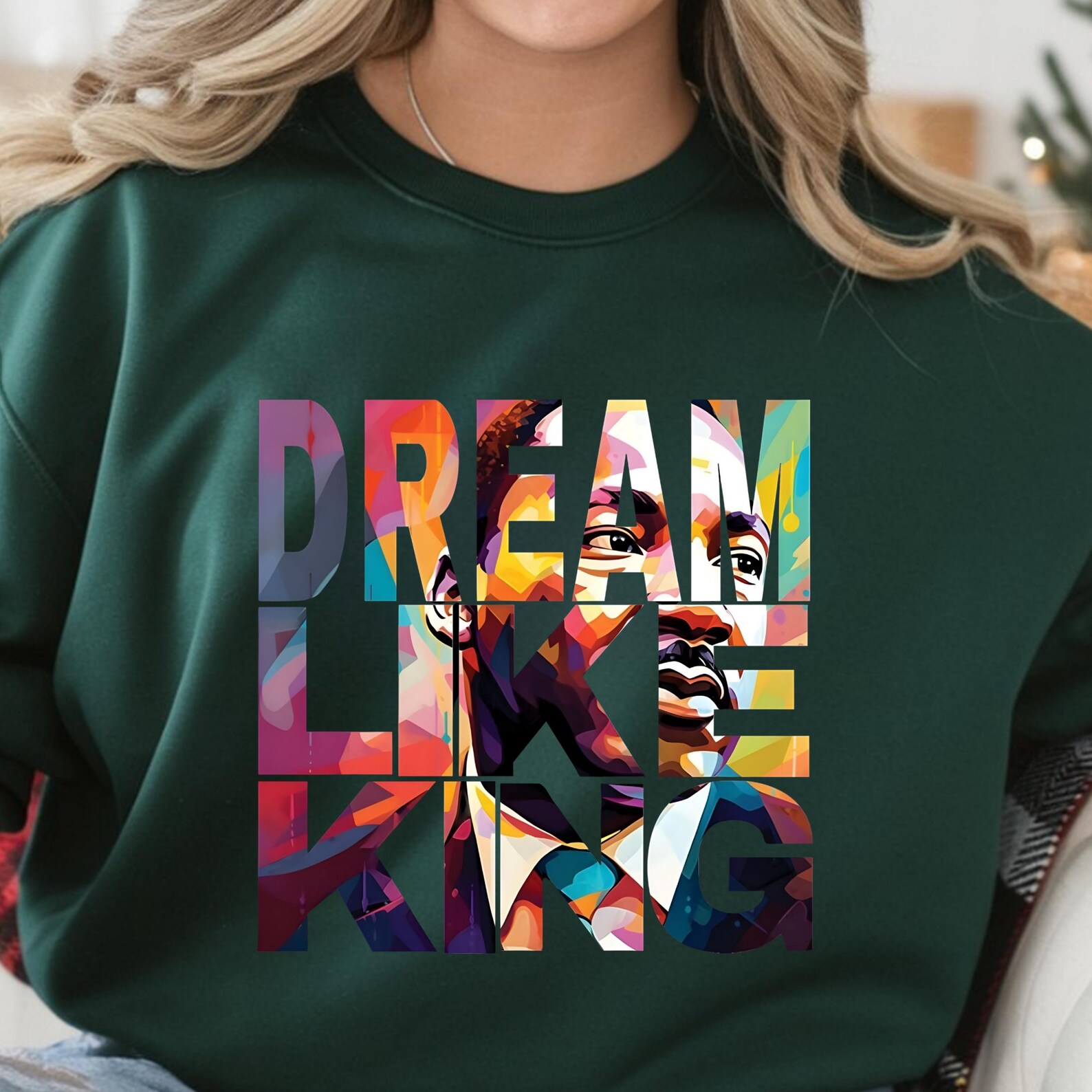 Martin Luther King DTF Transfer, Dream Like King Ready to Press - Etsy