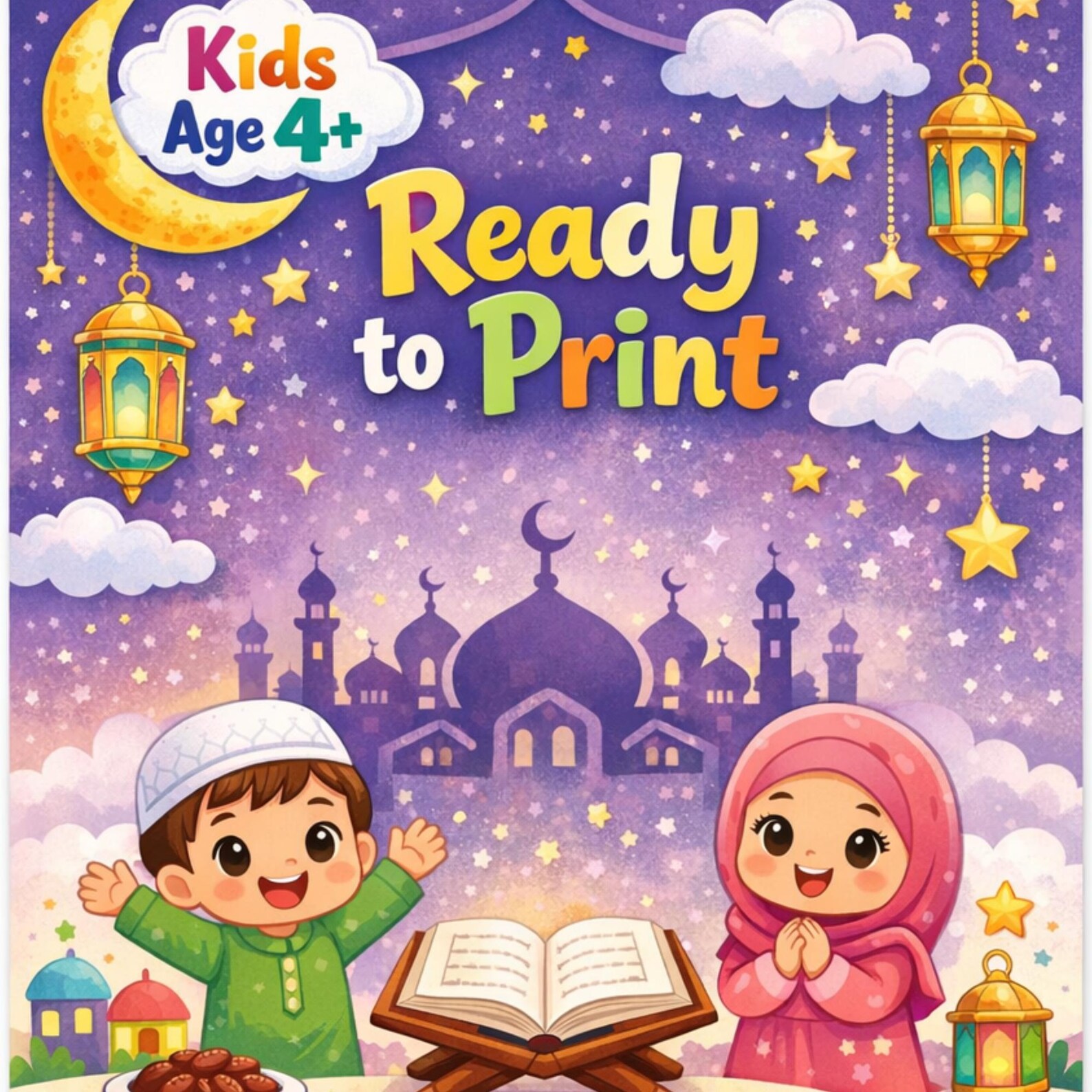 Ramadan Kids Activity Pack - Etsy