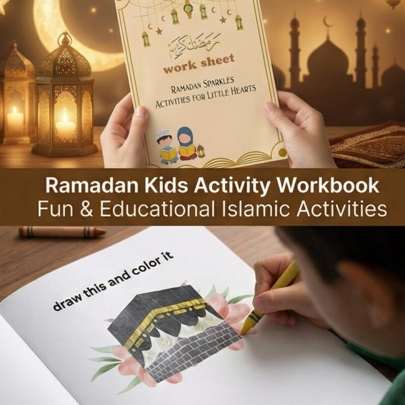 Ramadan Kids Activity Pack - Etsy