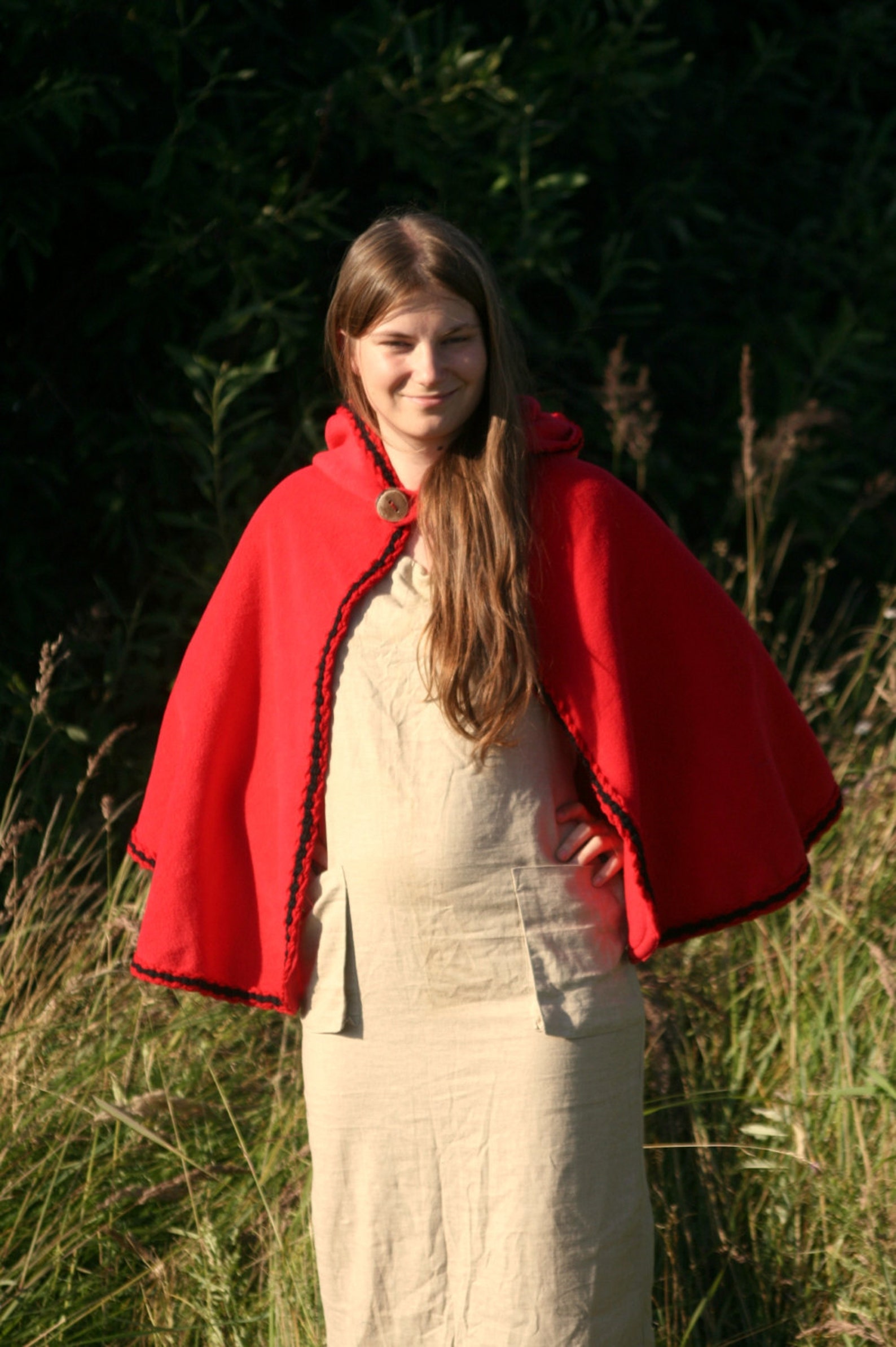 Red Riding Hood Cape Red Riding Hood Capelet Red Riding Hood Cloak ...