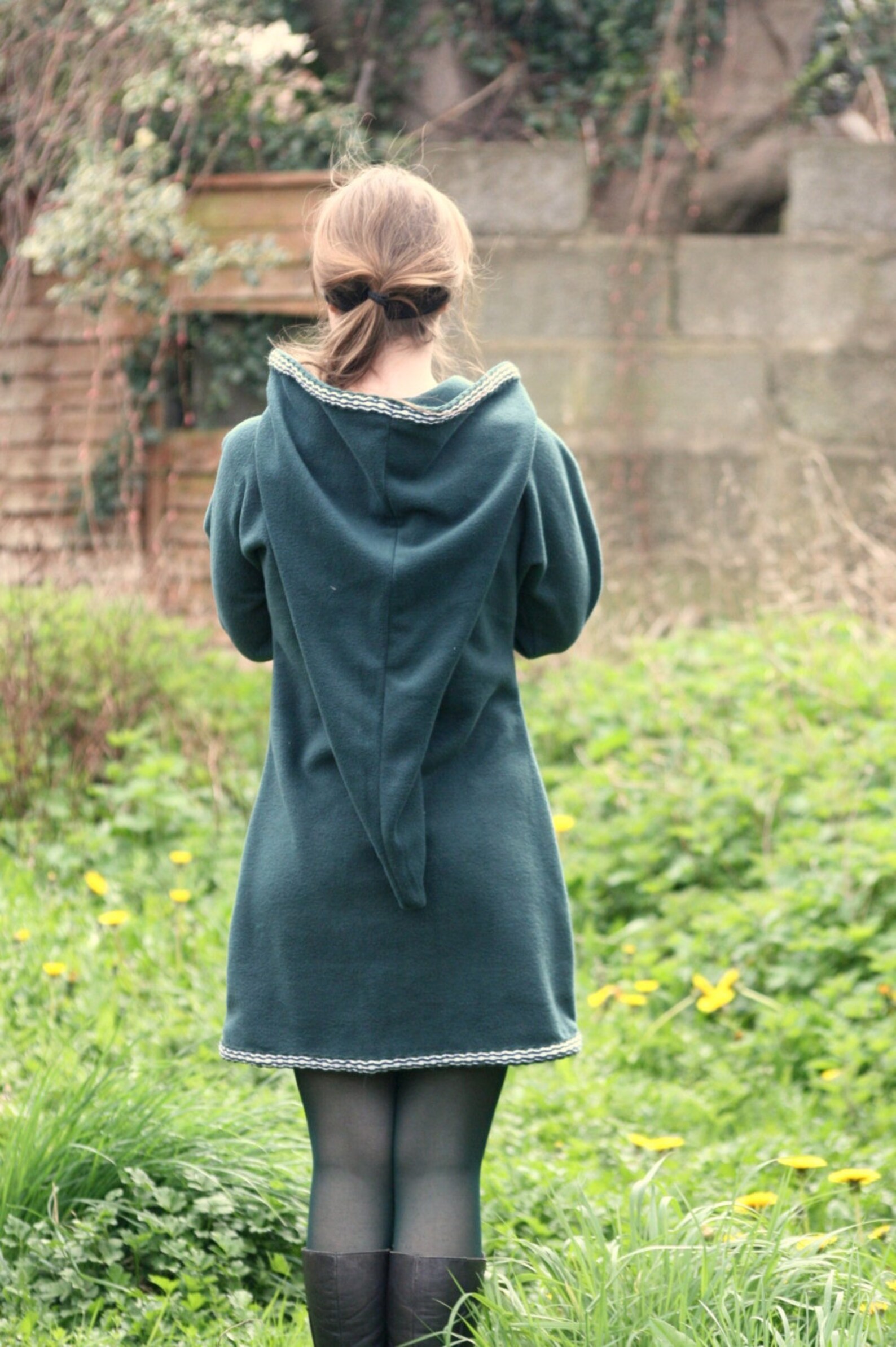 Legend of Zelda Inspired Cosplay Green Elven Tunic - Medieval Tunic ...
