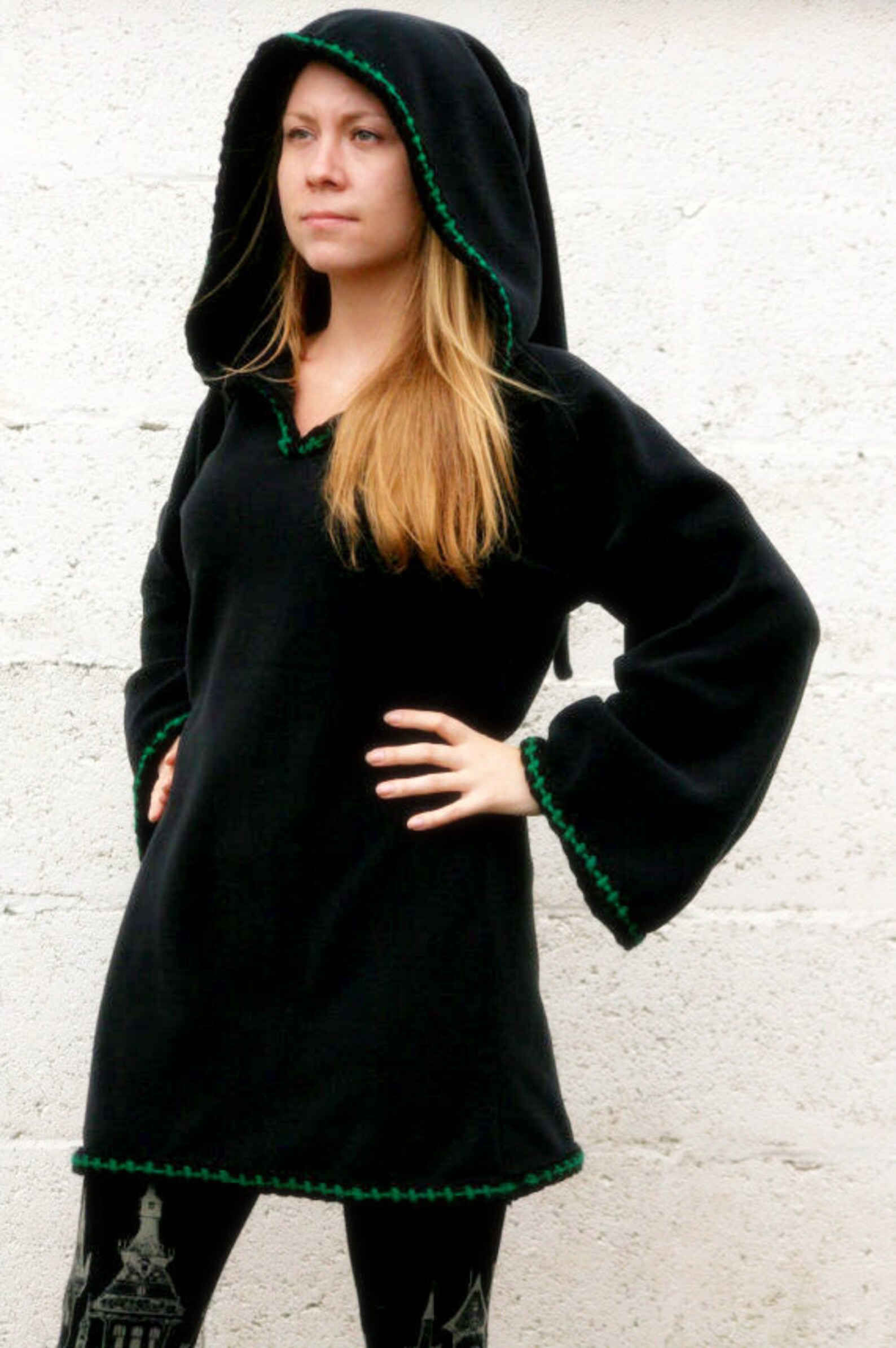 Gothic Dress Festival Elf Dress Medieval Tunic With Pixie - Etsy