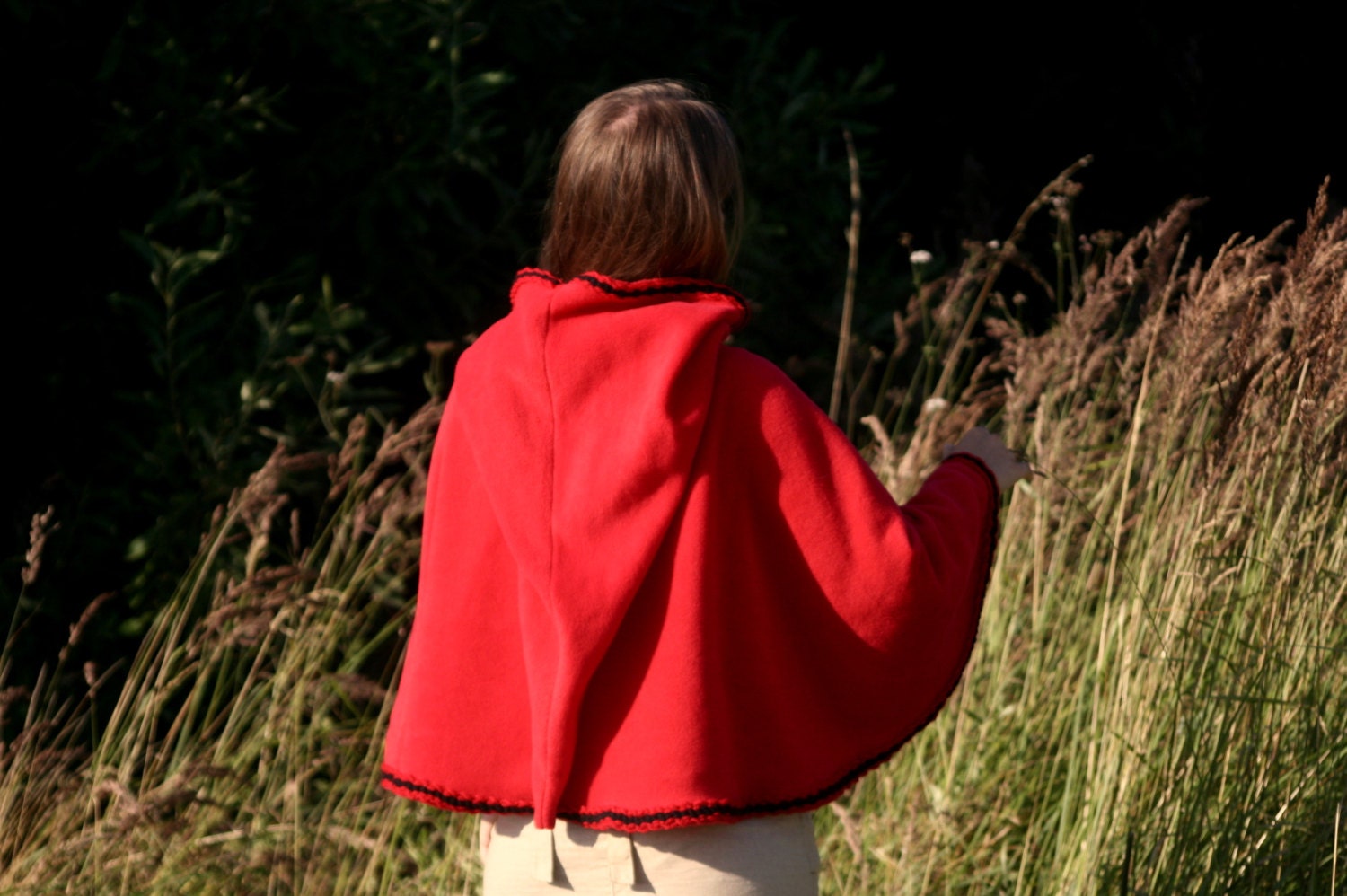 Red Riding Hood Cape Red Riding Hood Capelet Red Riding Hood Cloak ...