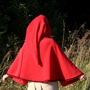 Red Riding Hood Cape - Red Riding Hood Capelet - Red Riding Hood Cloak ...