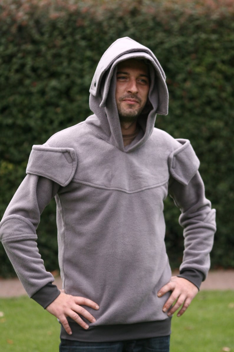 Knight Armour Hoodie Medieval Hoodie for Men Knight Hoodie Medieval ...