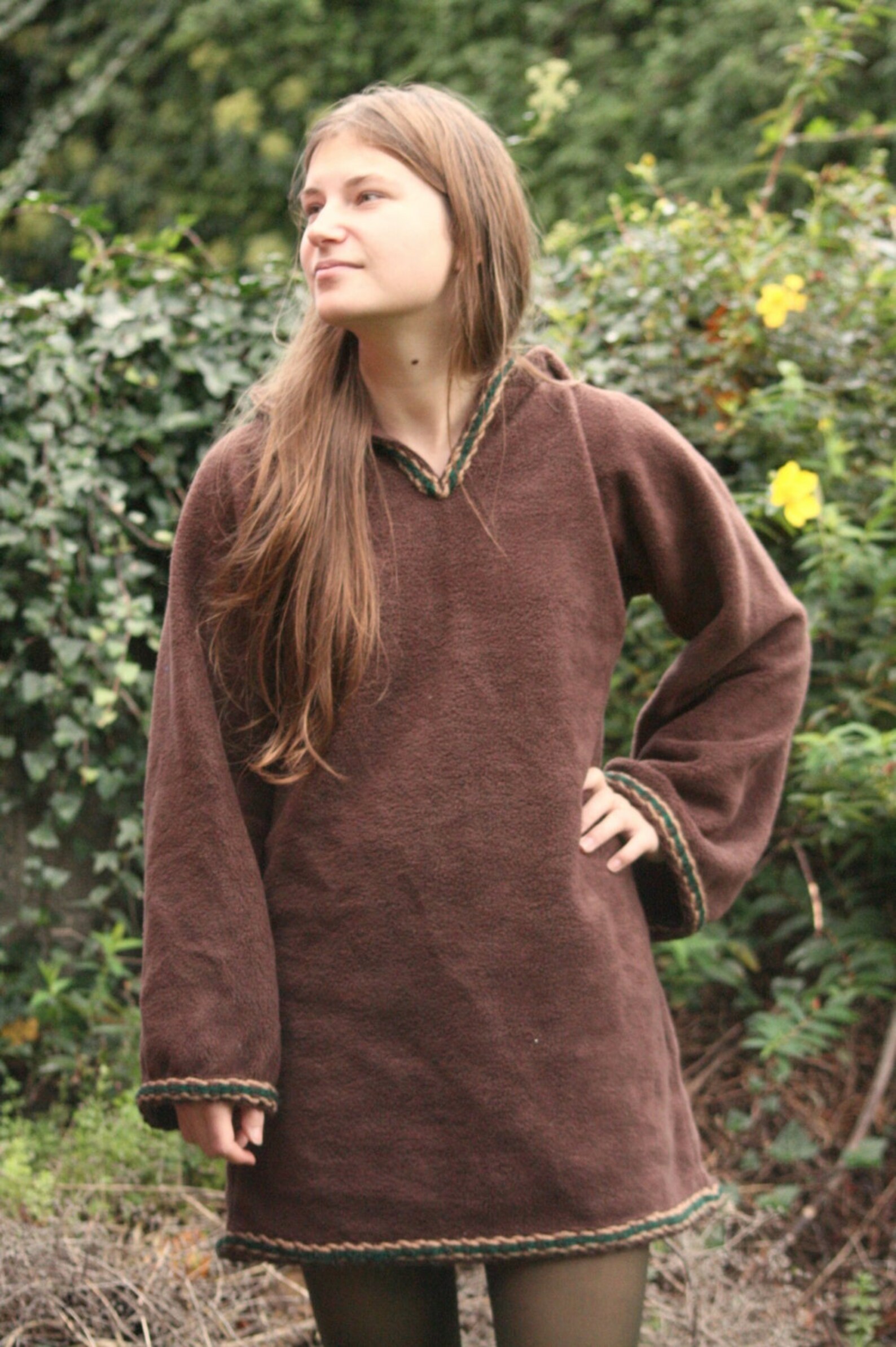 Elven Tunic for Women- Medieval Tunic - SCA - Pixie Hoodie -psy Hoodie ...